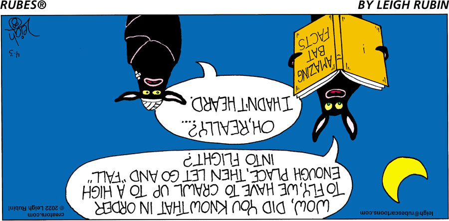 Rubes® for Apr 03, 2022, by Leigh Rubin | Creators Syndicate