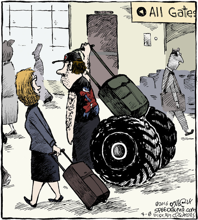 Speed Bump for Mar 08, 2016, by Dave Coverly | Creators Syndicate