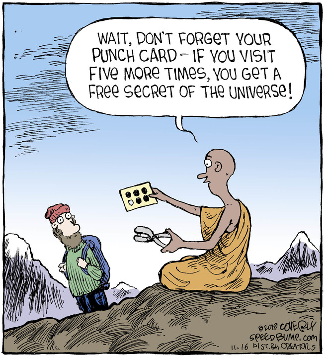 Speed Bump for Nov 16, 2018, by Dave Coverly | Creators Syndicate