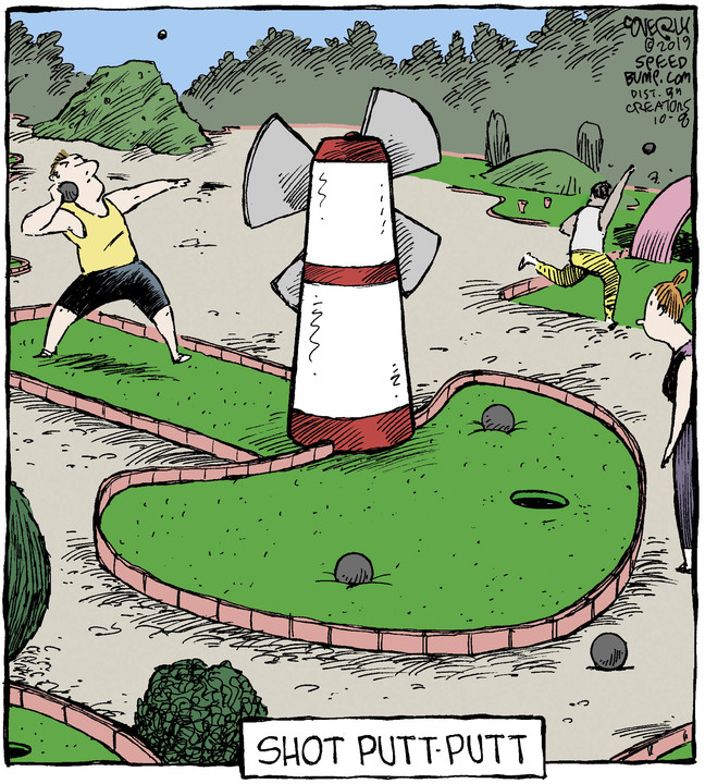 Speed Bump for Oct 08, 2019, by Dave Coverly | Creators Syndicate