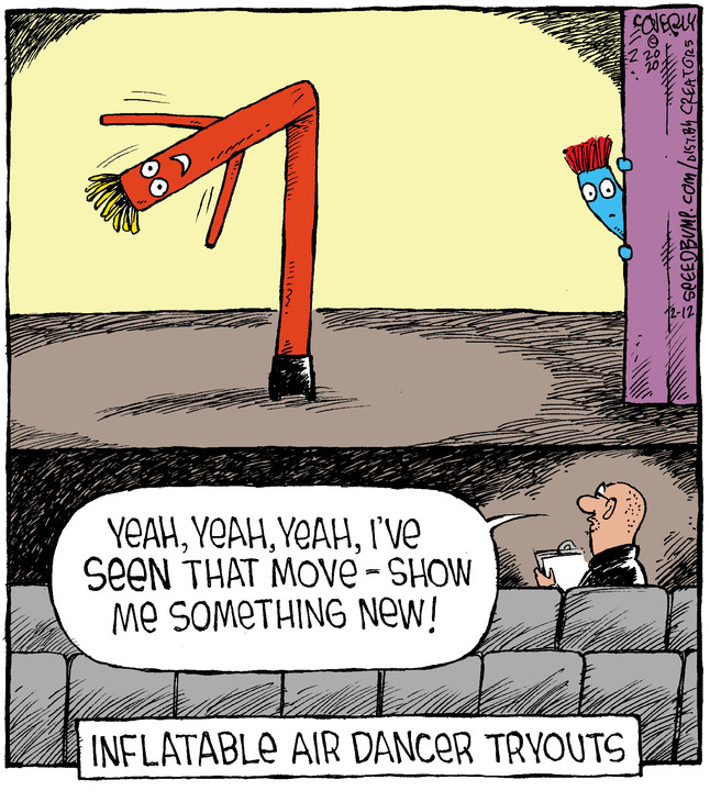 Speed Bump for Feb 12, 2020, by Dave Coverly | Creators Syndicate