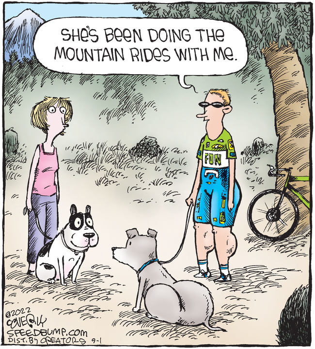 Speed Bump for Sep 01, 2022, by Dave Coverly | Creators Syndicate