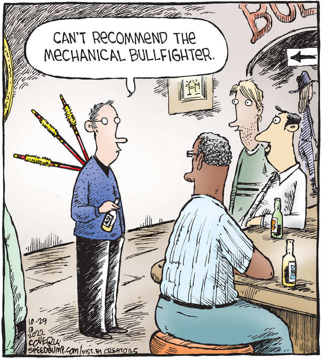 Speed Bump for Oct 29, 2022, by Dave Coverly | Creators Syndicate