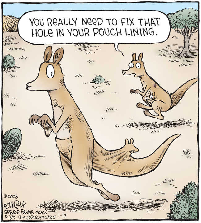 Speed Bump Comic Strip