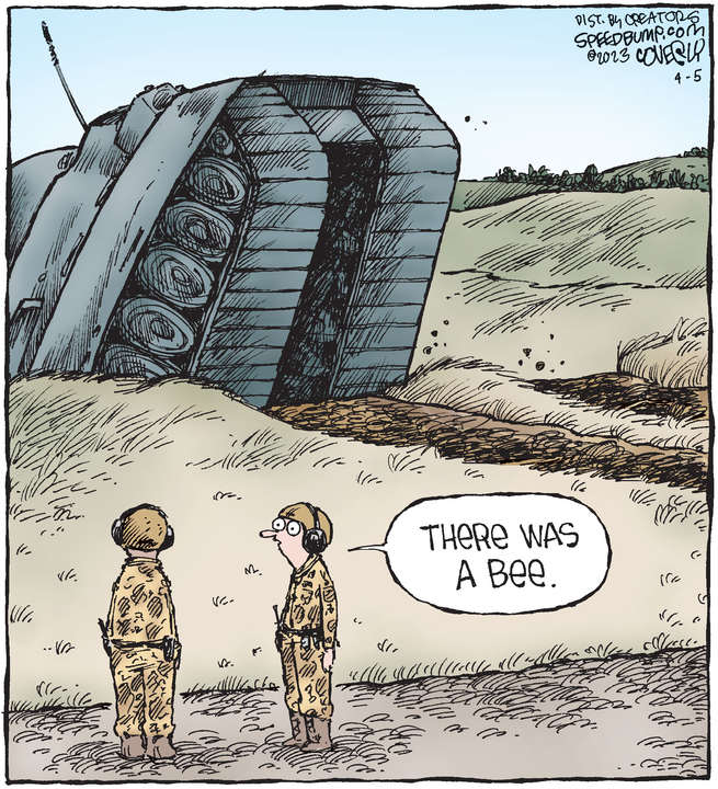 Speed Bump for Apr 05, 2023, by Dave Coverly | Creators Syndicate