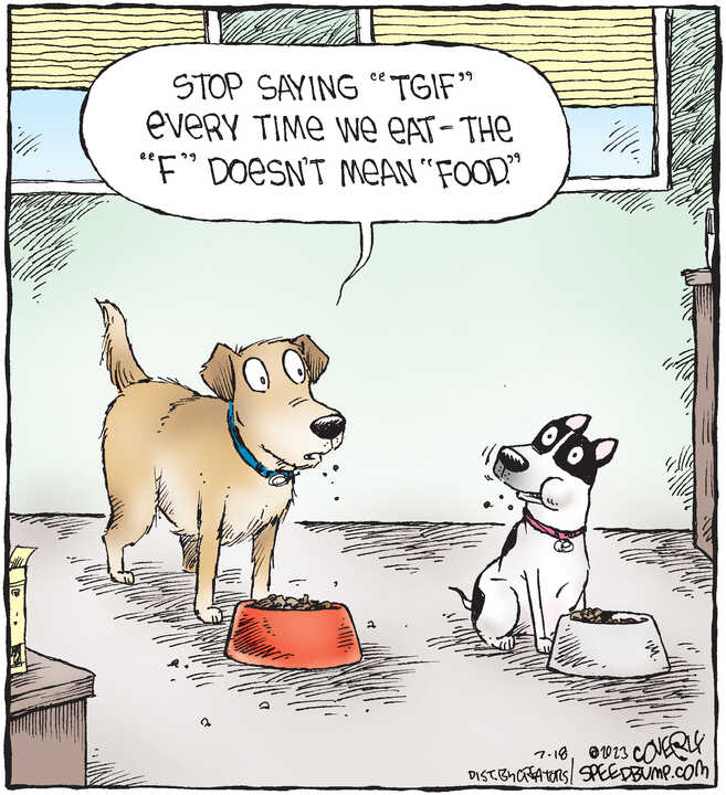 Speed Bump for Jul 18, 2023, by Dave Coverly | Creators Syndicate