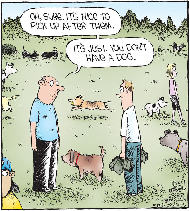 Speed Bump for Jul 03, 2024, by Dave Coverly | Creators Syndicate