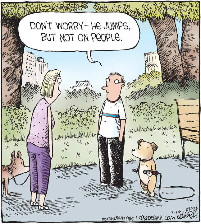 Speed Bump for Jul 16, 2024, by Dave Coverly | Creators Syndicate