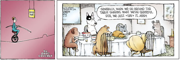 Speed Bump for Nov 24, 2024, by Dave Coverly | Creators Syndicate