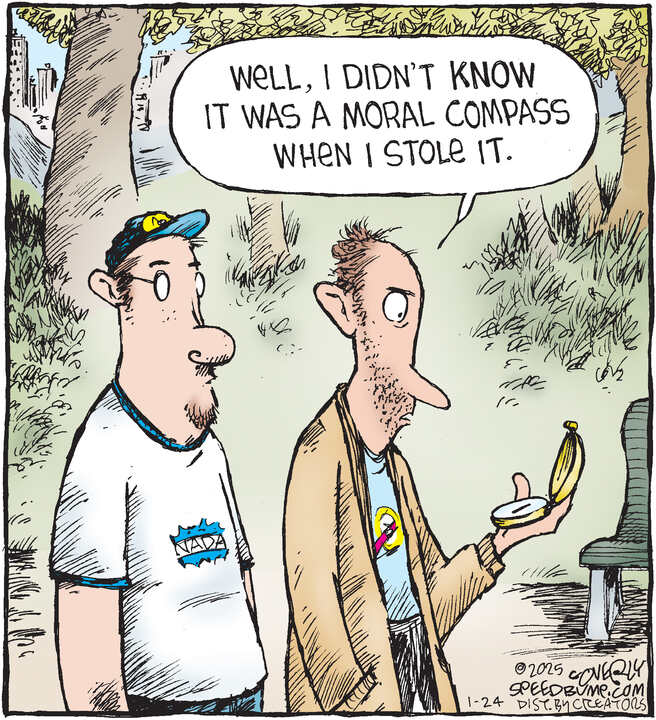 Speed Bump for Jan 24, 2025, by Dave Coverly | Creators Syndicate