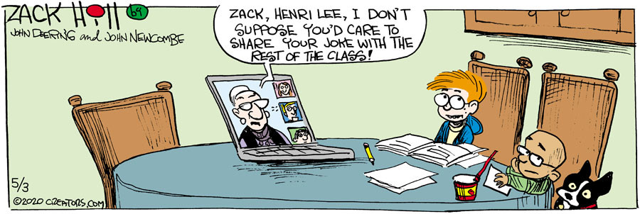 Zack Hill for May 03, 2020, by John Deering and John Newcombe ...