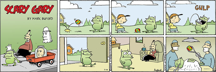 Scary Gary for Jul 14, 2019, by Mark Buford | Creators Syndicate