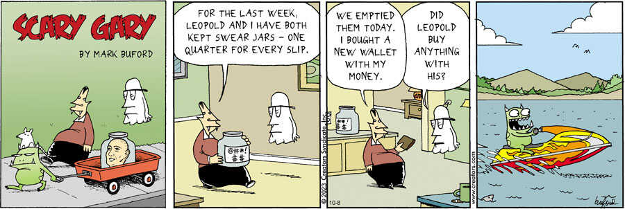 Scary Gary for Oct 08, 2023, by Mark Buford | Creators Syndicate