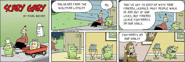 Scary Gary for Oct 13, 2024, by Mark Buford | Creators Syndicate