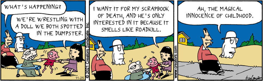 Scary Gary for Nov 25, 2024, by Mark Buford | Creators Syndicate