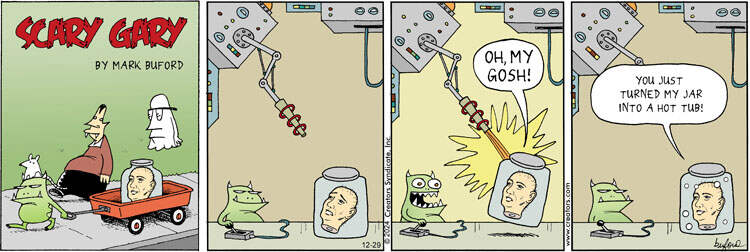 Scary Gary for Dec 29, 2024, by Mark Buford | Creators Syndicate