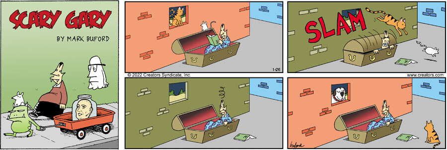 Scary Gary for Jan 26, 2025, by Mark Buford | Creators Syndicate