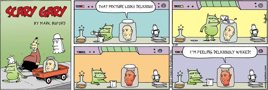 Scary Gary for Feb 23, 2025, by Mark Buford | Creators Syndicate