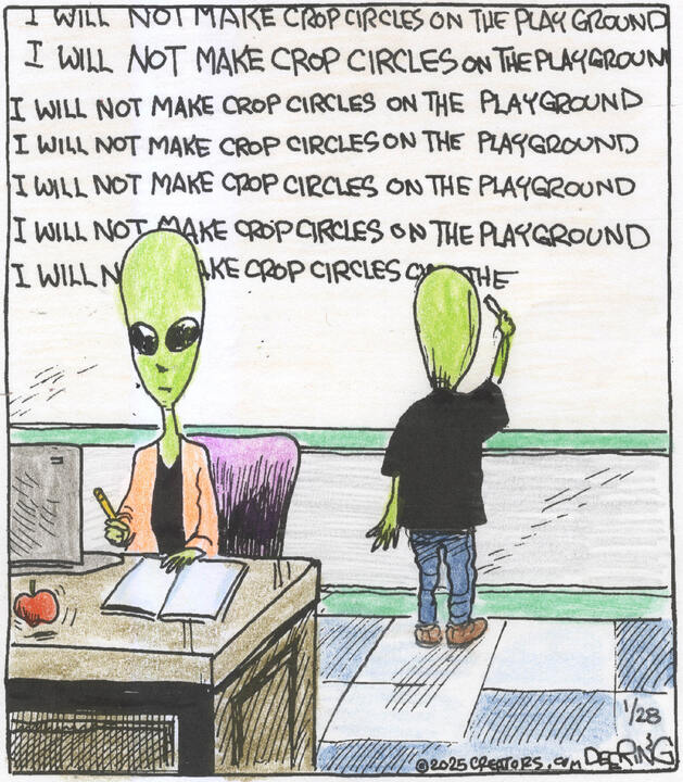 Strange Brew for Jan 28, 2025, by John Deering | Creators Syndicate