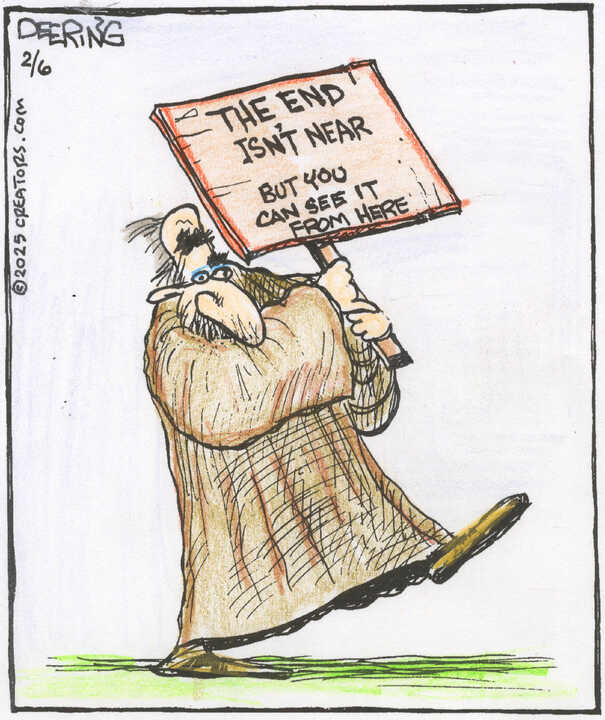 Strange Brew for Feb 06, 2025, by John Deering | Creators Syndicate