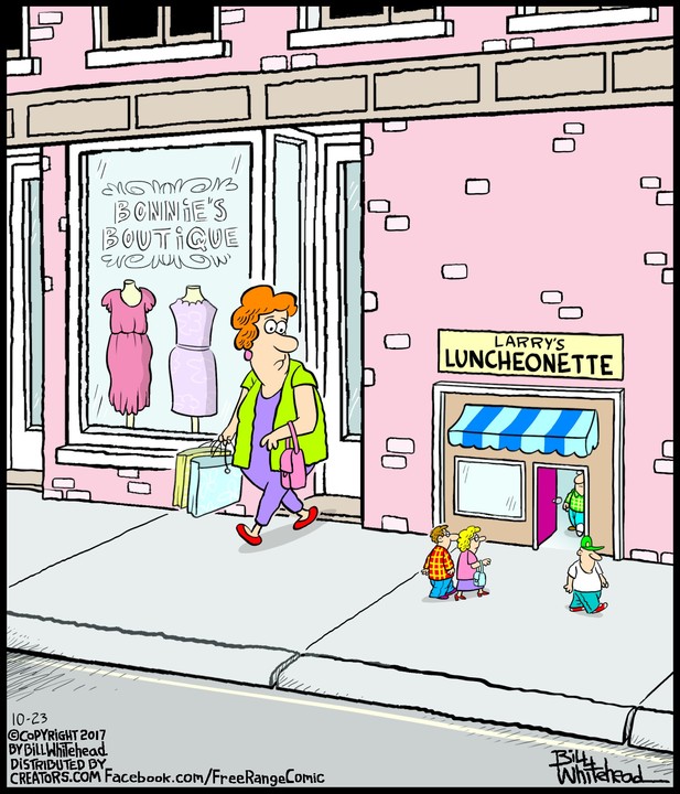 Free Range for Oct 23, 2017, by Bill Whitehead | Creators Syndicate