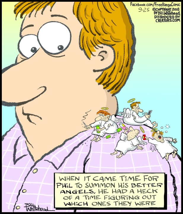 Free Range for Sep 25, 2018, by Bill Whitehead | Creators Syndicate