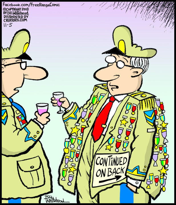 Free Range for Nov 05, 2018, by Bill Whitehead | Creators Syndicate