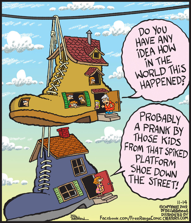 Free Range for Nov 14, 2019, by Bill Whitehead | Creators Syndicate