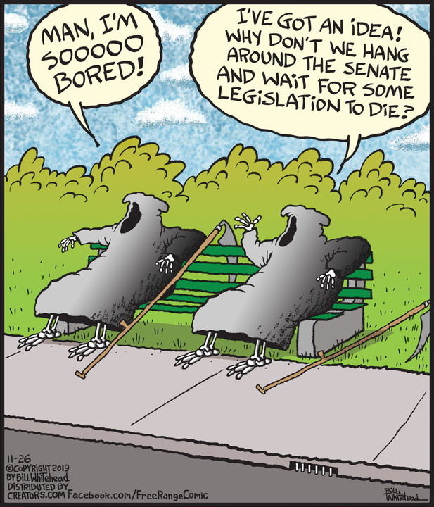 Free Range for Nov 26, 2019, by Bill Whitehead | Creators Syndicate