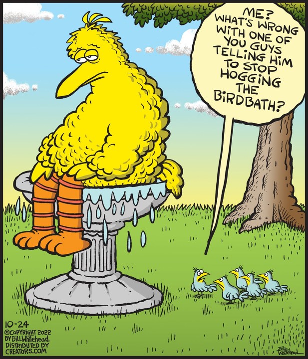 Free Range for Oct 24, 2022, by Bill Whitehead | Creators Syndicate