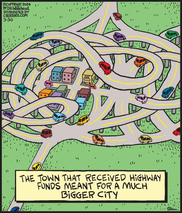 Free Range for Mar 30, 2024, by Bill Whitehead | Creators Syndicate