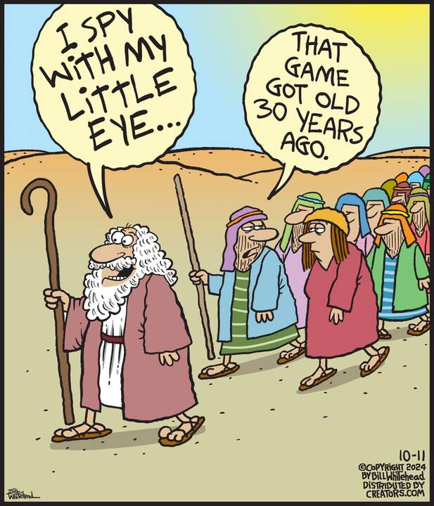 Free Range for Oct 11, 2024, by Bill Whitehead | Creators Syndicate