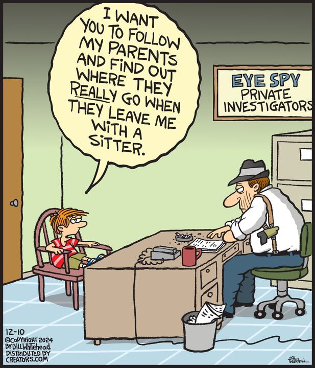 Free Range for Dec 10, 2024, by Bill Whitehead | Creators Syndicate