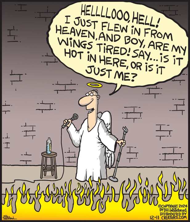 Free Range for Dec 11, 2024, by Bill Whitehead | Creators Syndicate