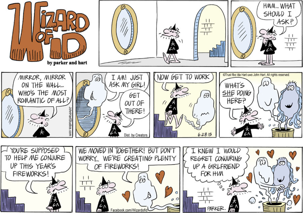 Wizard of Id for Jun 28, 2015, by Mick Mastroianni and Johnny Hart ...