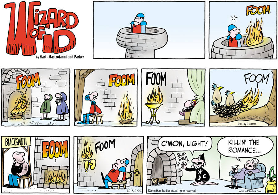 Wizard of Id for Oct 30, 2022, by Mick Mastroianni and Johnny Hart | Creators Syndicate
