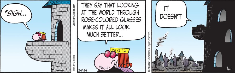 Wizard of Id for Mar 07, 2024, by Mick Mastroianni and Johnny Hart ...