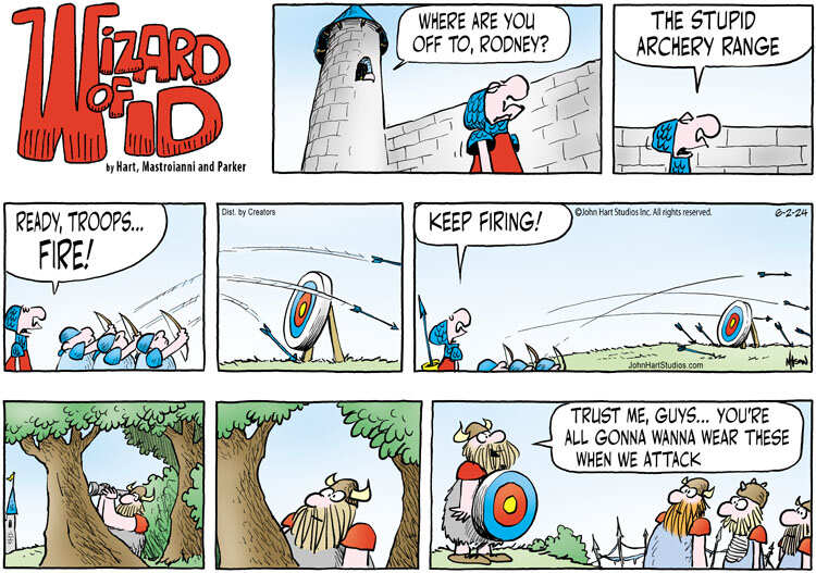 Wizard of Id for Jun 02, 2024, by Mick Mastroianni and Johnny Hart ...