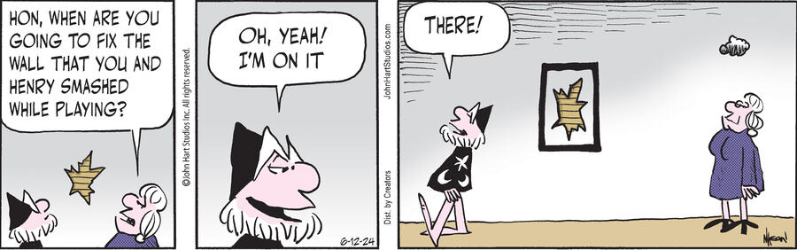 Wizard of Id for Jun 12, 2024, by Mick Mastroianni and Johnny Hart ...