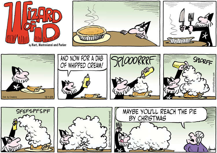 Wizard of Id for Dec 01, 2024, by Mick Mastroianni and Johnny Hart ...