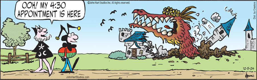 Wizard of Id for Dec 05, 2024, by Mick Mastroianni and Johnny Hart ...