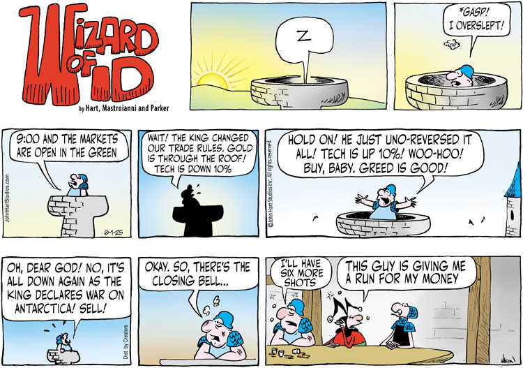 Wizard of Id for Jun 01, 2025, by Mick Mastroianni and Johnny Hart ...