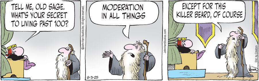 Wizard of Id for Jun 03, 2025, by Mick Mastroianni and Johnny Hart ...