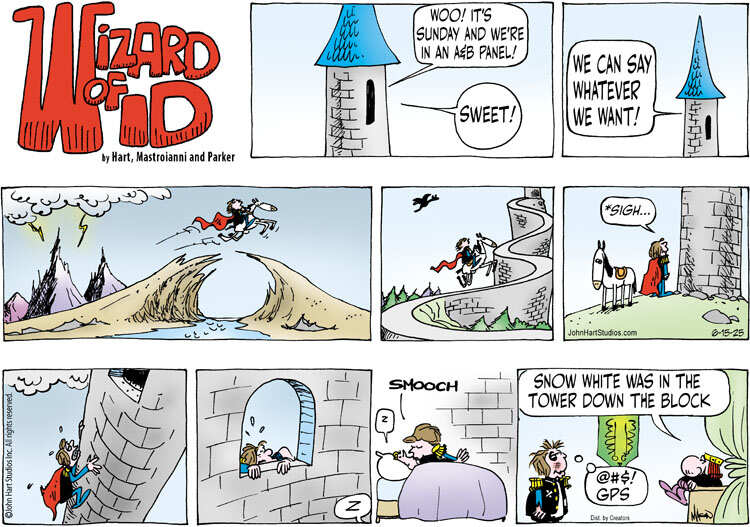 Wizard of Id for Jun 15, 2025, by Mick Mastroianni and Johnny Hart | Creators Syndicate