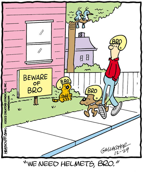 Heathcliff for Dec 29, 2022, by Peter Gallagher | Creators Syndicate