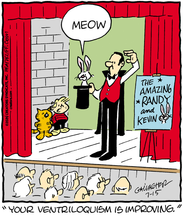 Heathcliff for Jul 15, 2024, by Peter Gallagher | Creators Syndicate