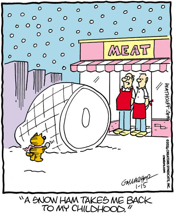 Heathcliff for Jan 15, 2026, by Peter Gallagher | Creators Syndicate