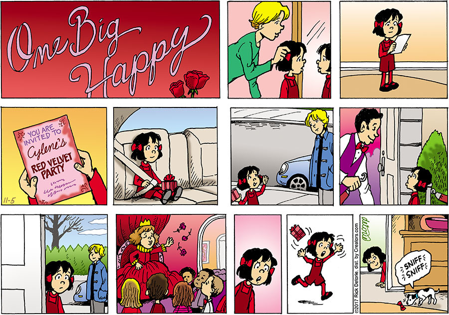 One Big Happy® for Nov 05, 2017, by Rick Detorie | Creators Syndicate