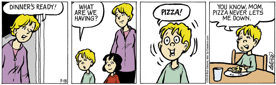 One Big Happy® for Sep 18, 2024, by Rick Detorie | Creators Syndicate