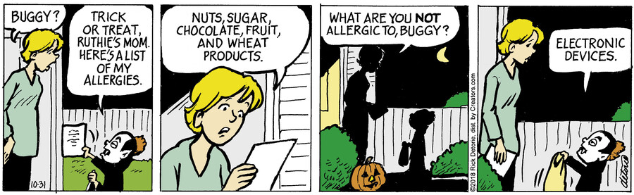 One Big Happy® for Oct 31, 2024, by Rick Detorie | Creators Syndicate